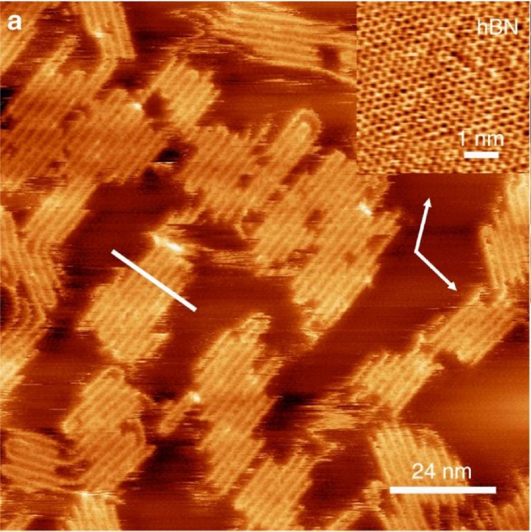 Ultra-high resolution imaging of thin films and single strands of ...